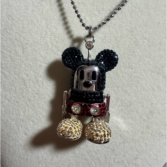 Swarovski | Jewelry | Swarovski Crystal Disneymickey Mouse Robopendent ...